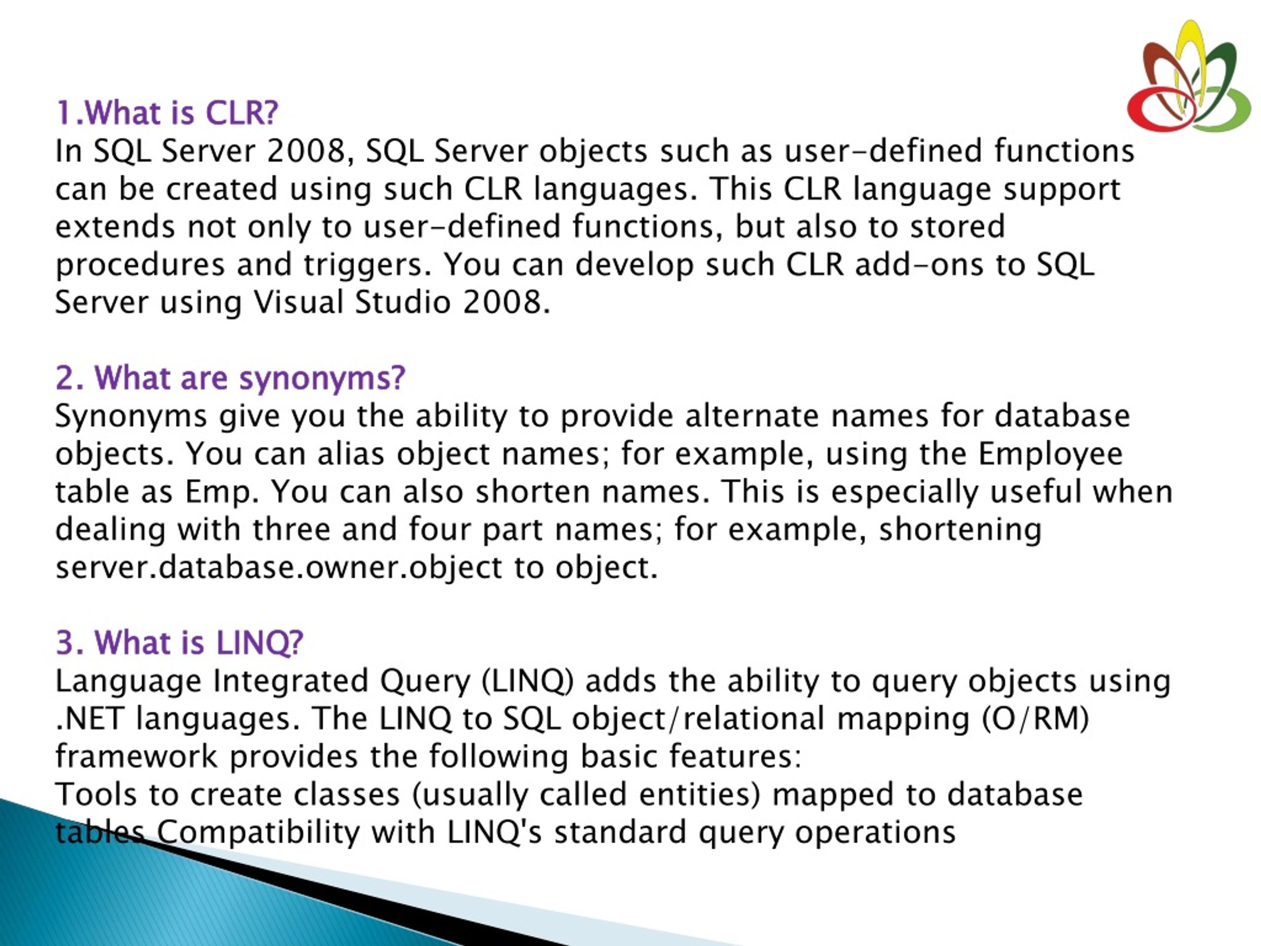 PPT SQL SERVER TUTORIALS PowerPoint Presentation Free Download ID