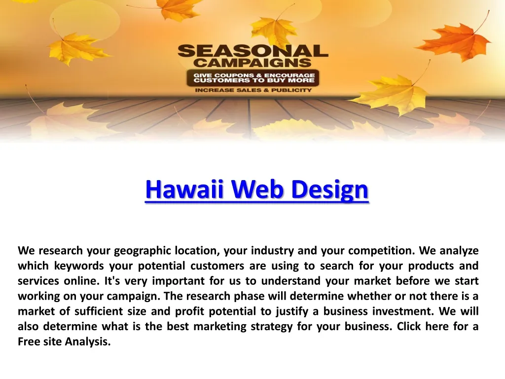 PPT - Oahu Web Design PowerPoint Presentation, free download - ID:1494931