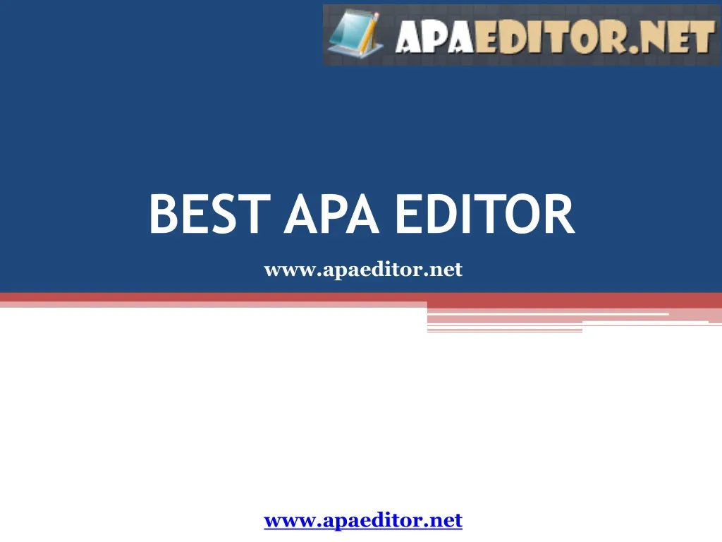 PPT - APA Editor PowerPoint Presentation, free download - ID:1498433