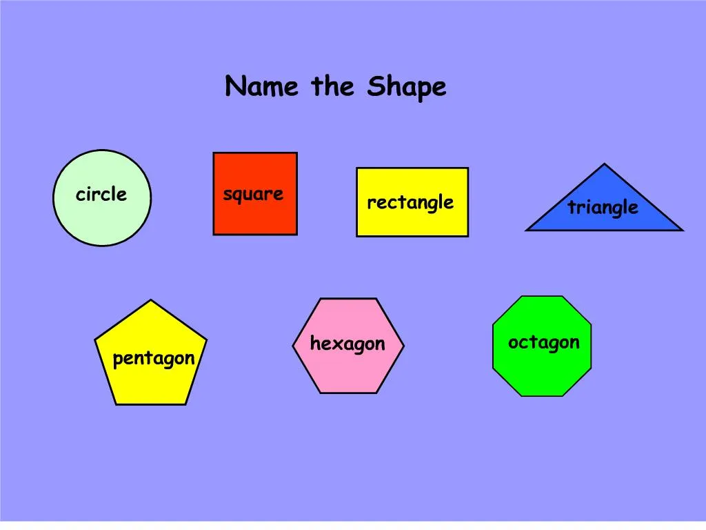PPT - name the shape PowerPoint Presentation, free download - ID:153683