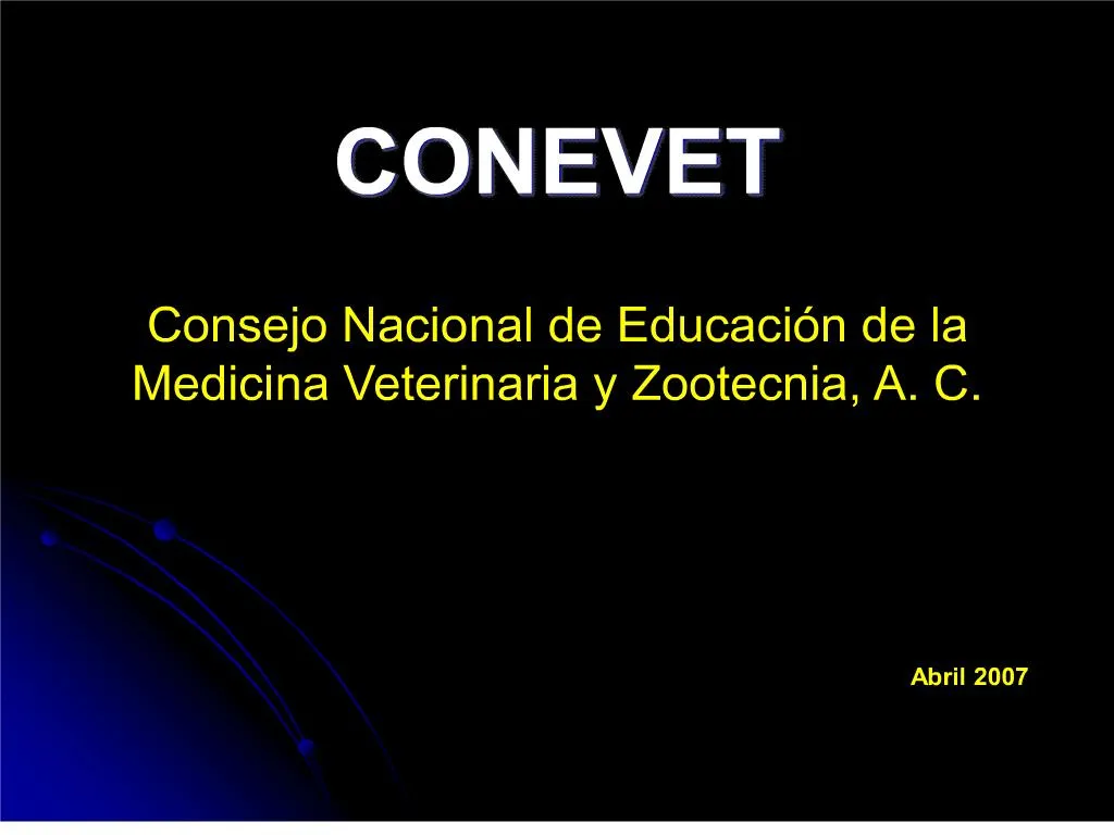 PPT - conevet PowerPoint Presentation, free download - ID:154270