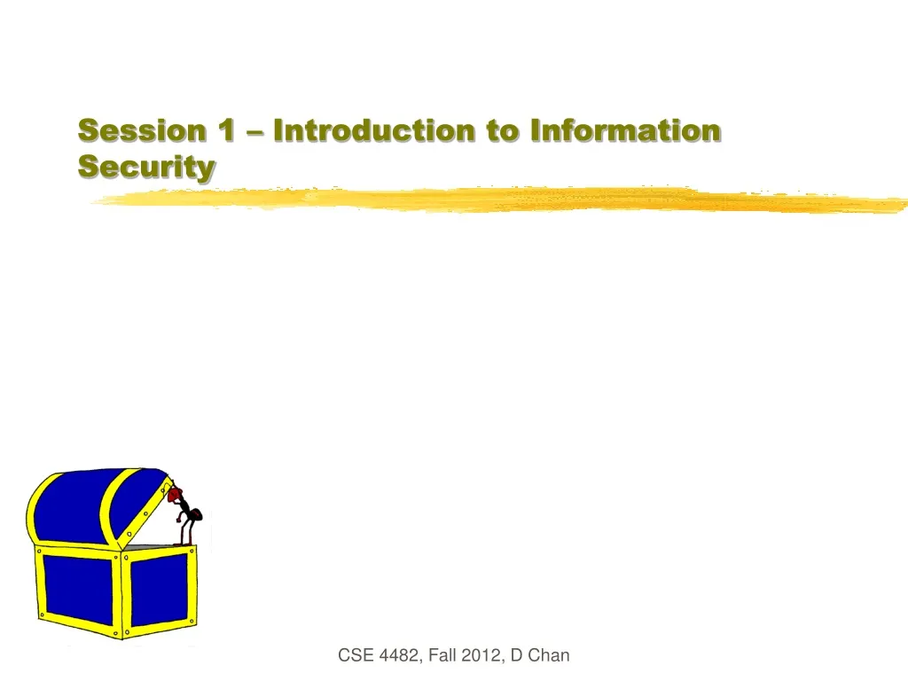 Ppt Session 1 Introduction To Information Security Powerpoint Presentation Id 155985