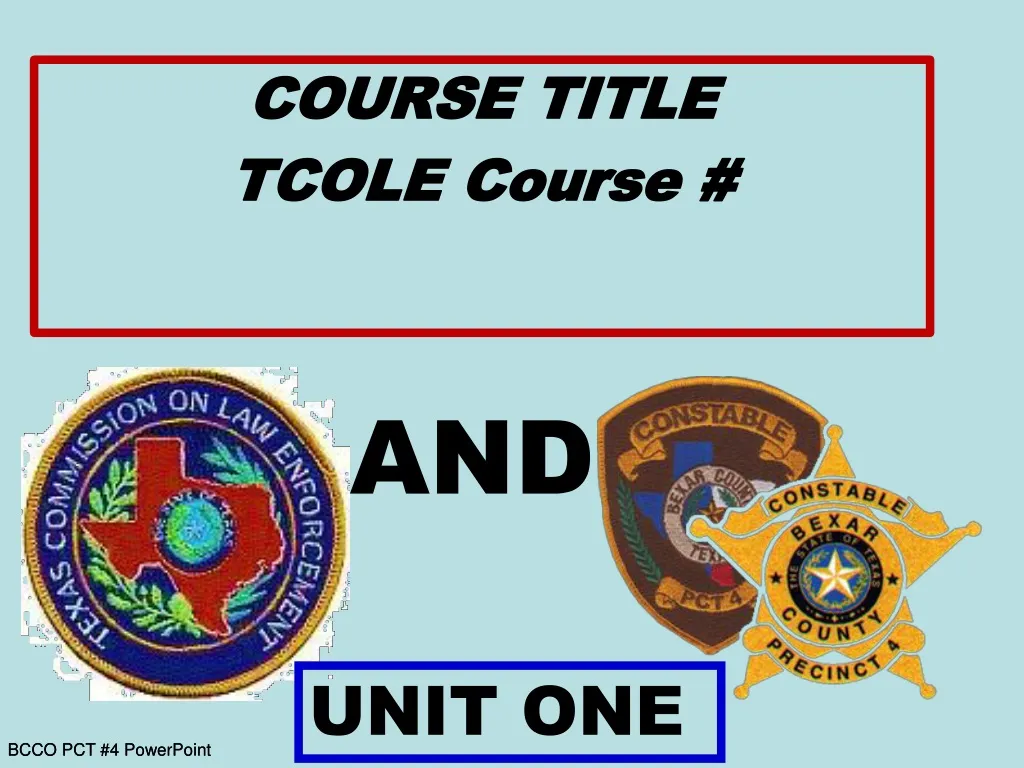 PPT - BCCO PCT #4 PowerPoint PowerPoint Presentation, free download ...