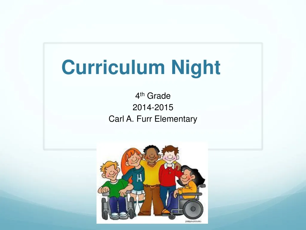 PPT - Curriculum Night PowerPoint Presentation, free download - ID:160549