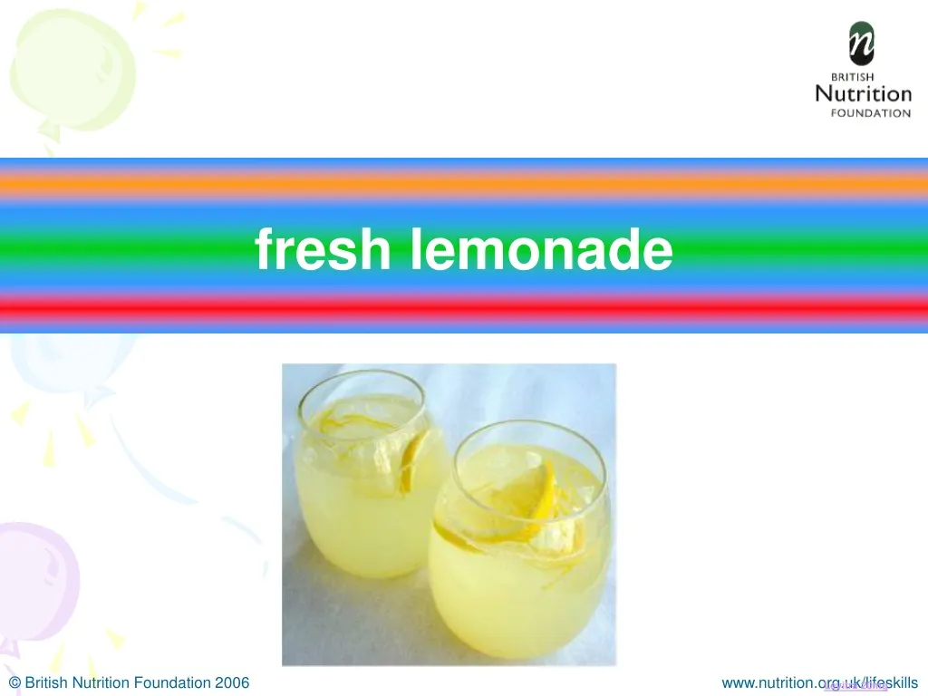 PPT - fresh lemonade PowerPoint Presentation, free download - ID:164675