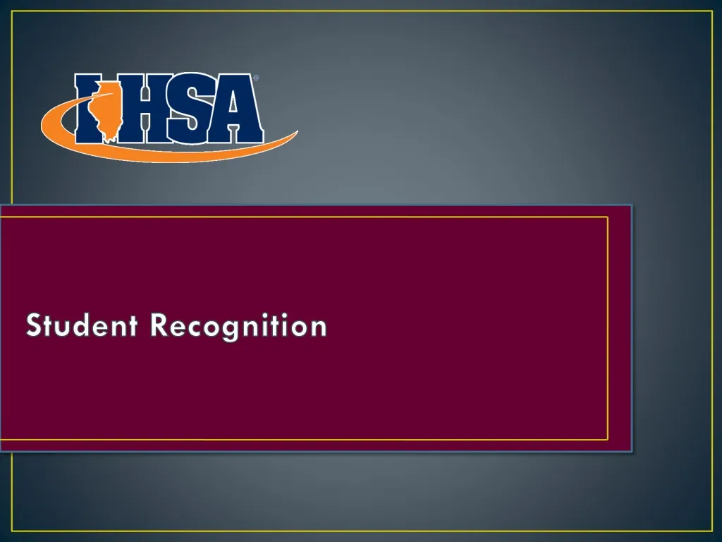 PPT - Student Recognition PowerPoint Presentation, free download - ID ...
