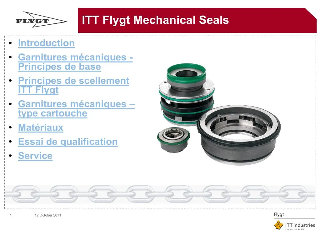 PPT - ITT Flygt Mechanical Seals PowerPoint Presentation, free download ...