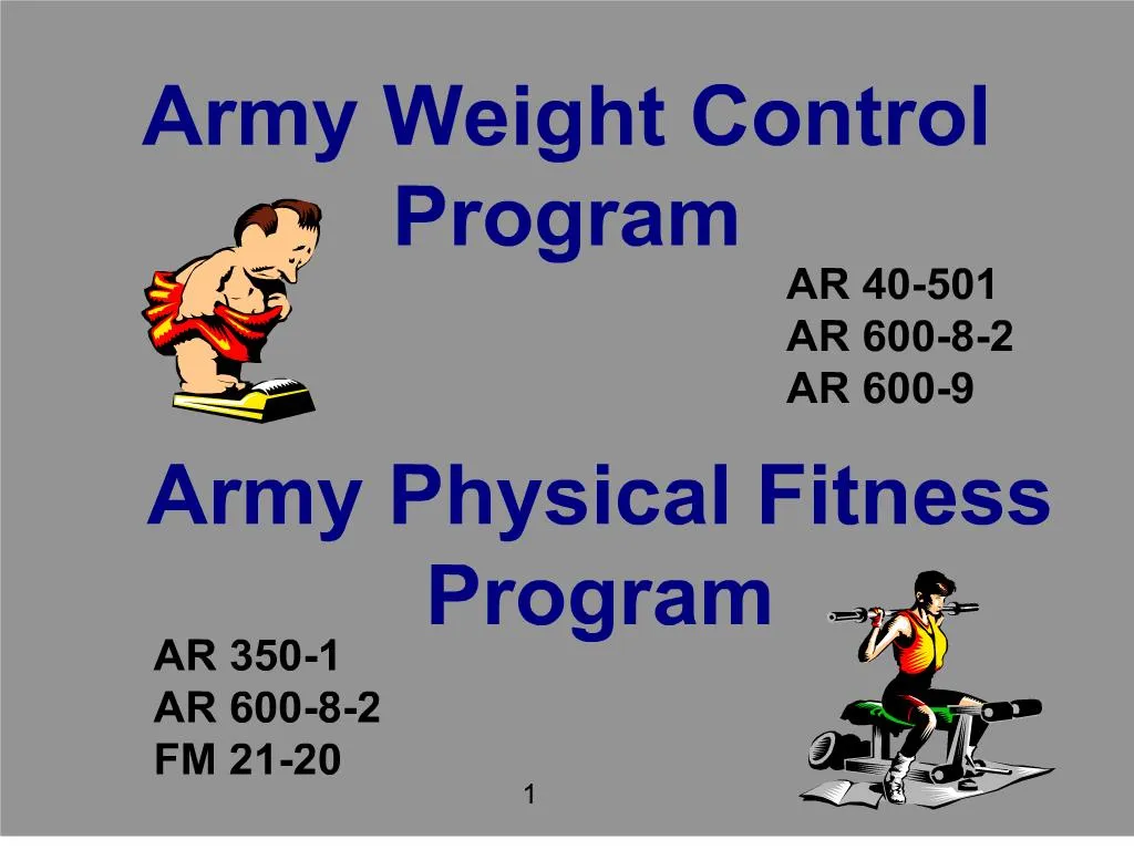 PPT - Army Weight Control Program PowerPoint Presentation, free ...