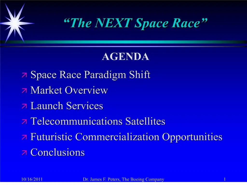 PPT - The NEXT Space Race PowerPoint Presentation, free download - ID ...