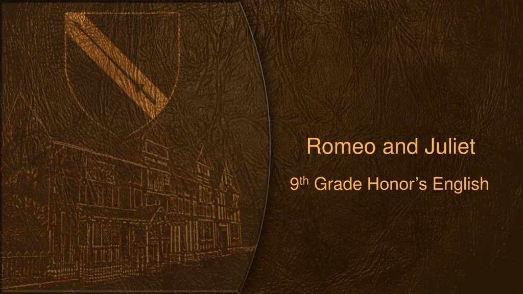 PPT - Romeo and Juliet PowerPoint Presentation, free download - ID:177810