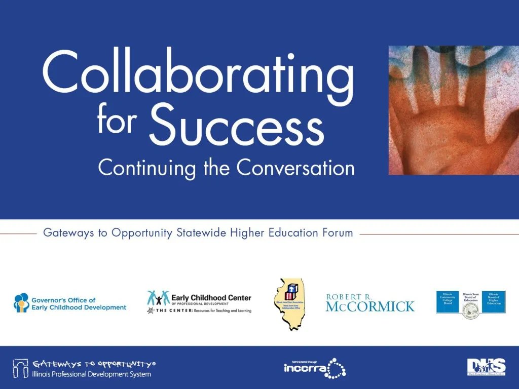 PPT - Welcome Joni Scritchlow, INCCRRA Gateways to Opportunity ...