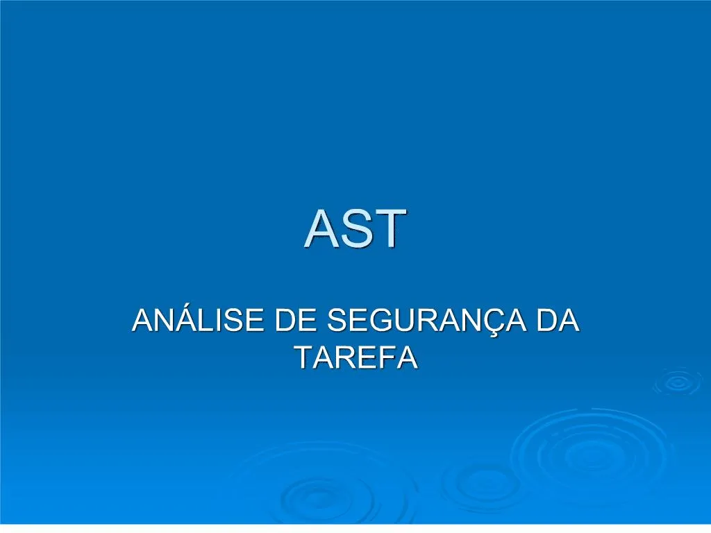 PPT - AST PowerPoint Presentation, free download - ID:178956