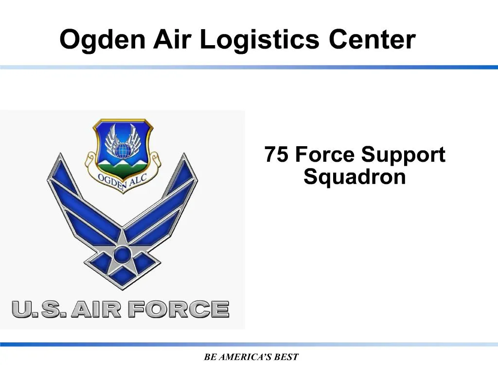 PPT - 75 Force Support Squadron PowerPoint Presentation, free download ...