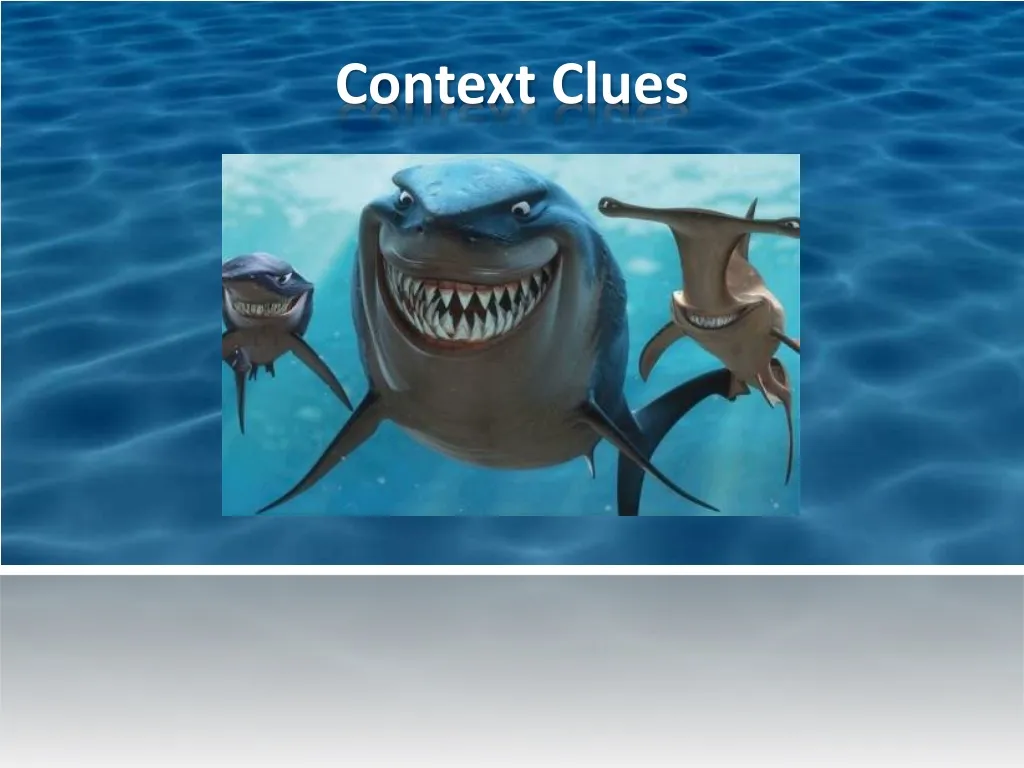 PPT - Context Clues PowerPoint Presentation, free download - ID:183616