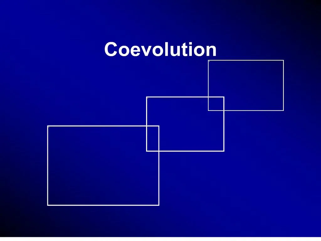 PPT - Coevolution PowerPoint Presentation, free download - ID:184155