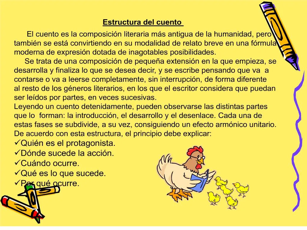 PPT - Estructura del cuento PowerPoint Presentation, free download - ID ...