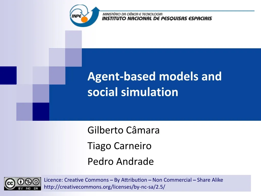 PPT - Agent-based models and social simulation PowerPoint Presentation ...