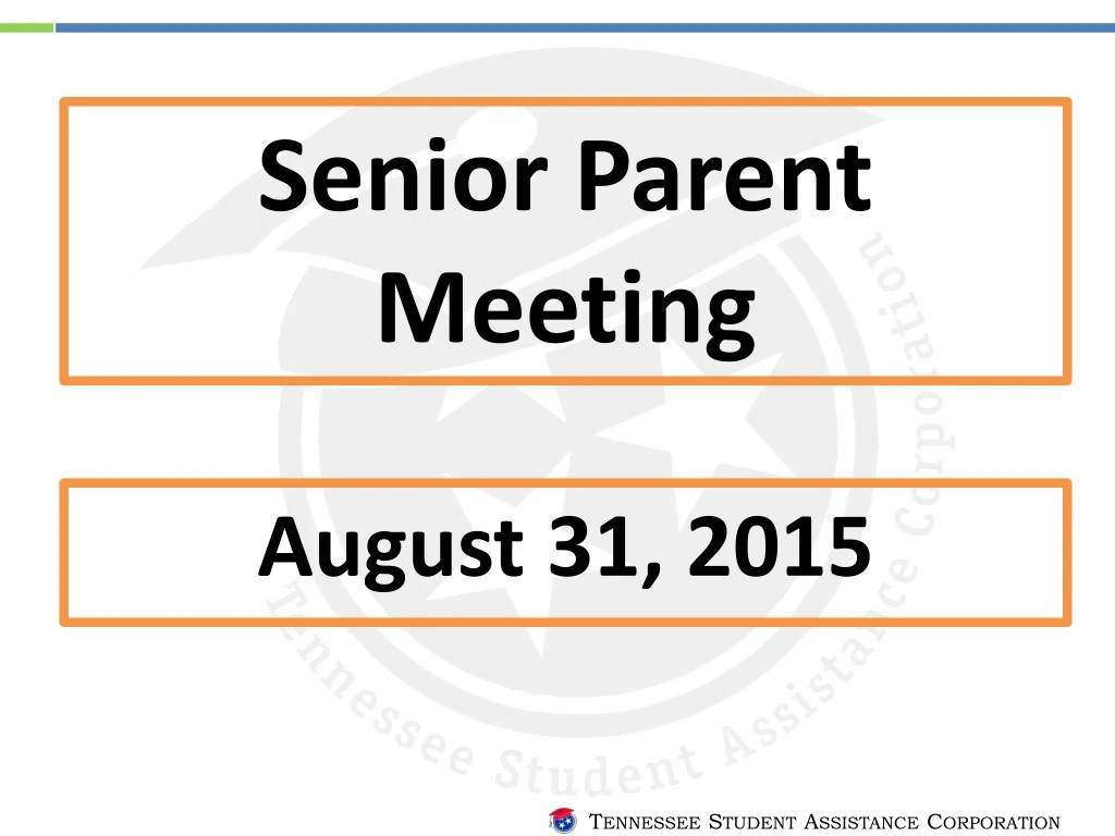 PPT - Senior Parent Meeting PowerPoint Presentation, free download - ID ...