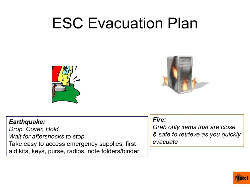 PPT - ESC Evacuation Plan PowerPoint Presentation, free download - ID ...