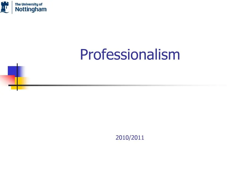 PPT - Professionalism PowerPoint Presentation, free download - ID:199962