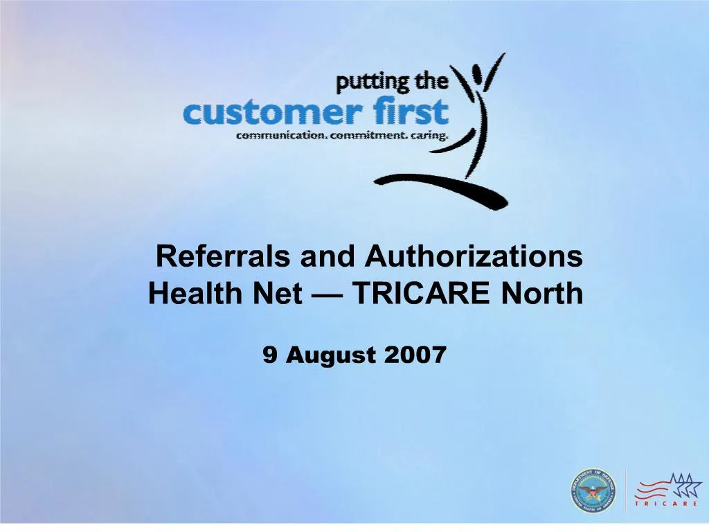 PPT - Referrals and Authorizations Health Net TRICARE North PowerPoint ...