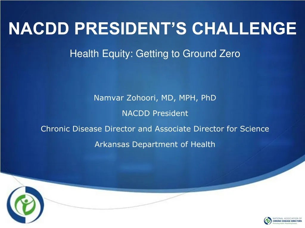 PPT - NACDD PRESIDENT’S CHALLENGE PowerPoint Presentation, free ...