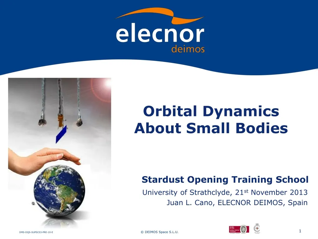 PPT - Orbital Dynamics About Small Bodies PowerPoint Presentation, free ...