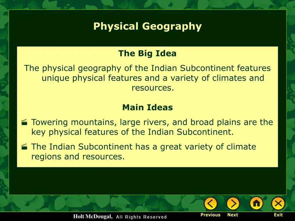 PPT - Physical Geography PowerPoint Presentation, free download - ID:212039