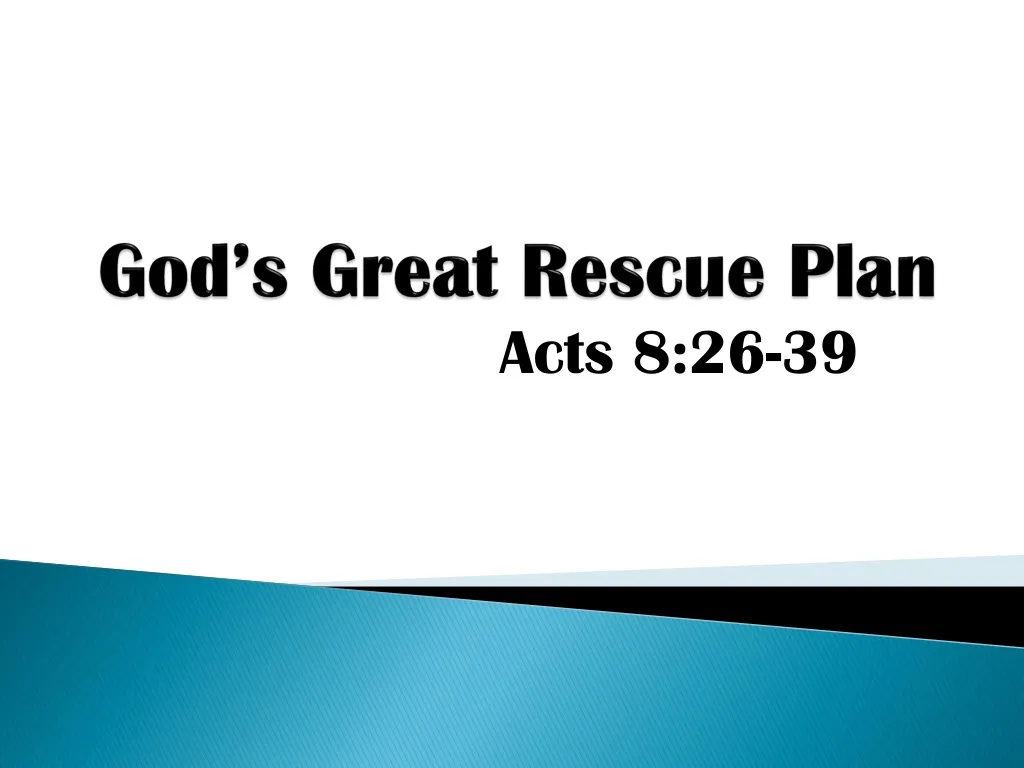 PPT - God’s Great Rescue Plan PowerPoint Presentation, free download ...