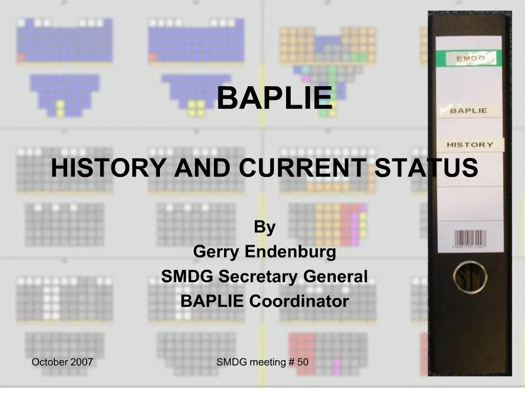 PPT - BAPLIE PowerPoint Presentation, free download - ID:221896