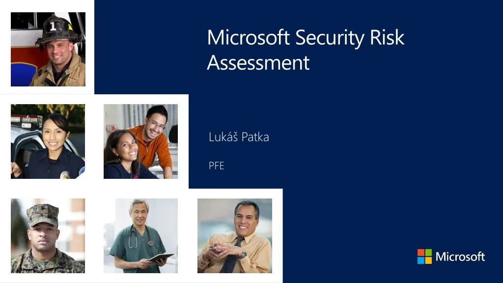 PPT - Microsoft Security Risk Assessment PowerPoint Presentation, free ...
