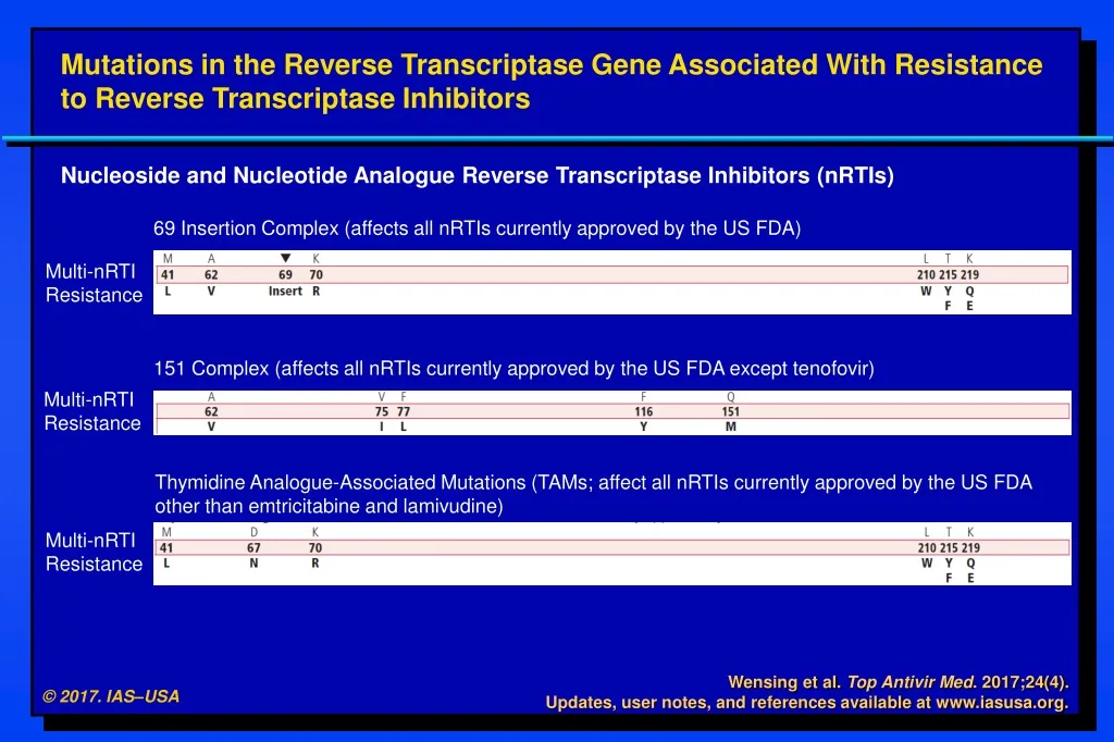 PPT - Nucleoside and Nucleotide Analogue Reverse Transcriptase ...