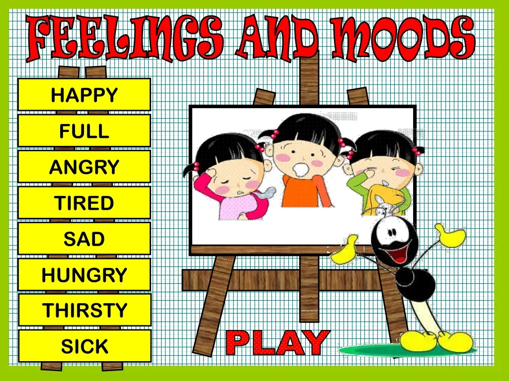 PPT - FEELINGS AND MOODS PowerPoint Presentation, free download - ID:231347