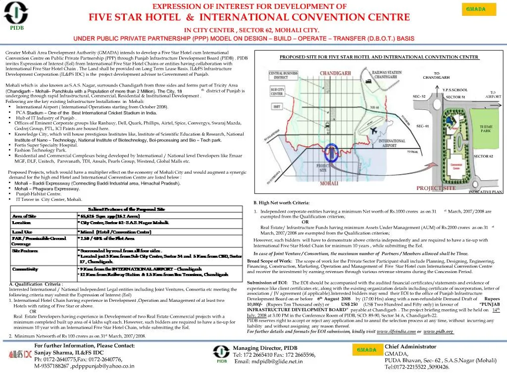 PPT - EOI Advt. - PIDB PowerPoint Presentation, free download - ID:232405