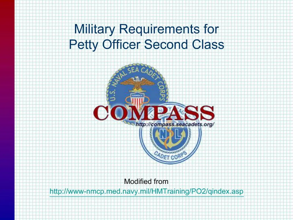 PPT - Military Requirements for Petty Officer Second Class PowerPoint ...