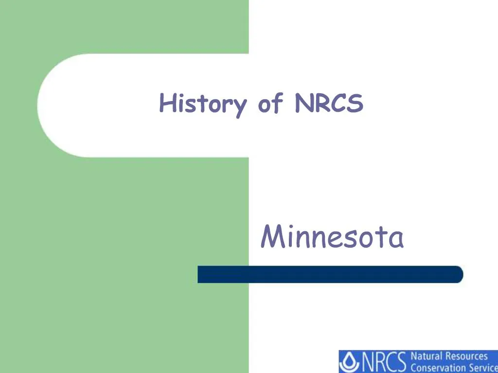 PPT - History of NRCS PowerPoint Presentation, free download - ID:233724