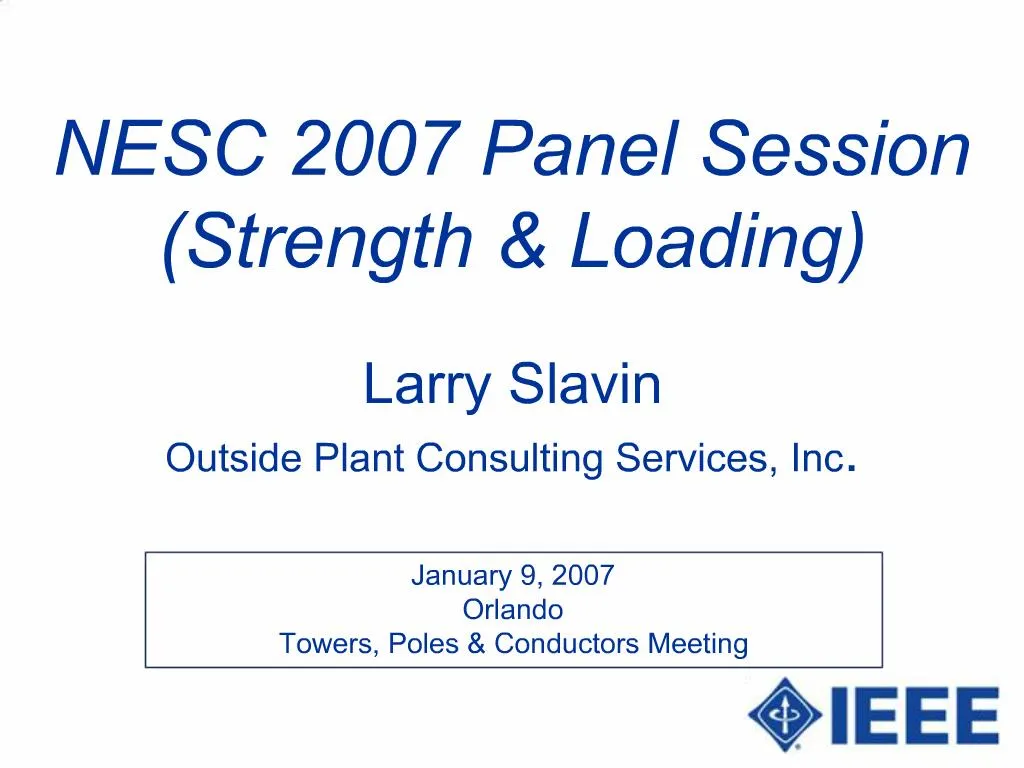 PPT - NESC Winter Storm Rule 250B PowerPoint Presentation, free ...