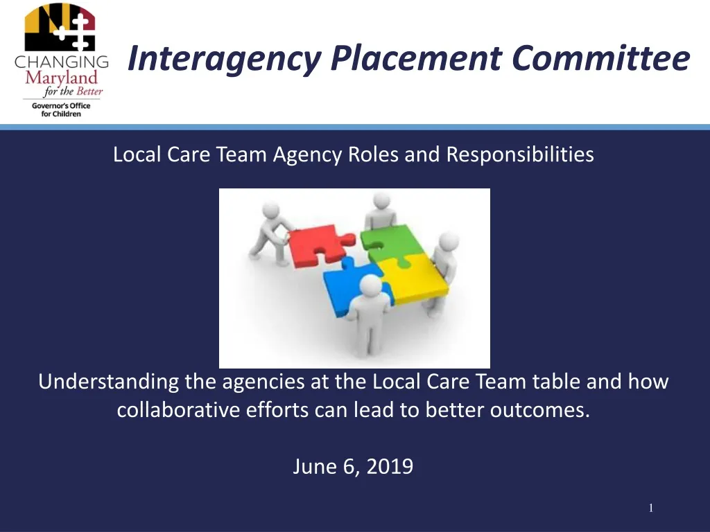 PPT - Interagency Placement Committee PowerPoint Presentation, free ...