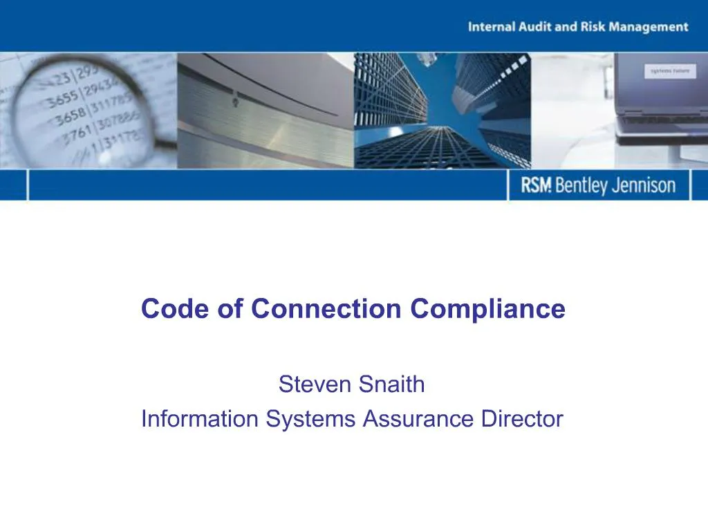 PPT - Code of Connection Compliance PowerPoint Presentation, free ...