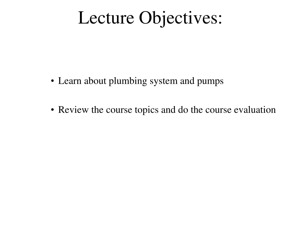 PPT - Lecture Objectives: PowerPoint Presentation, free download - ID ...