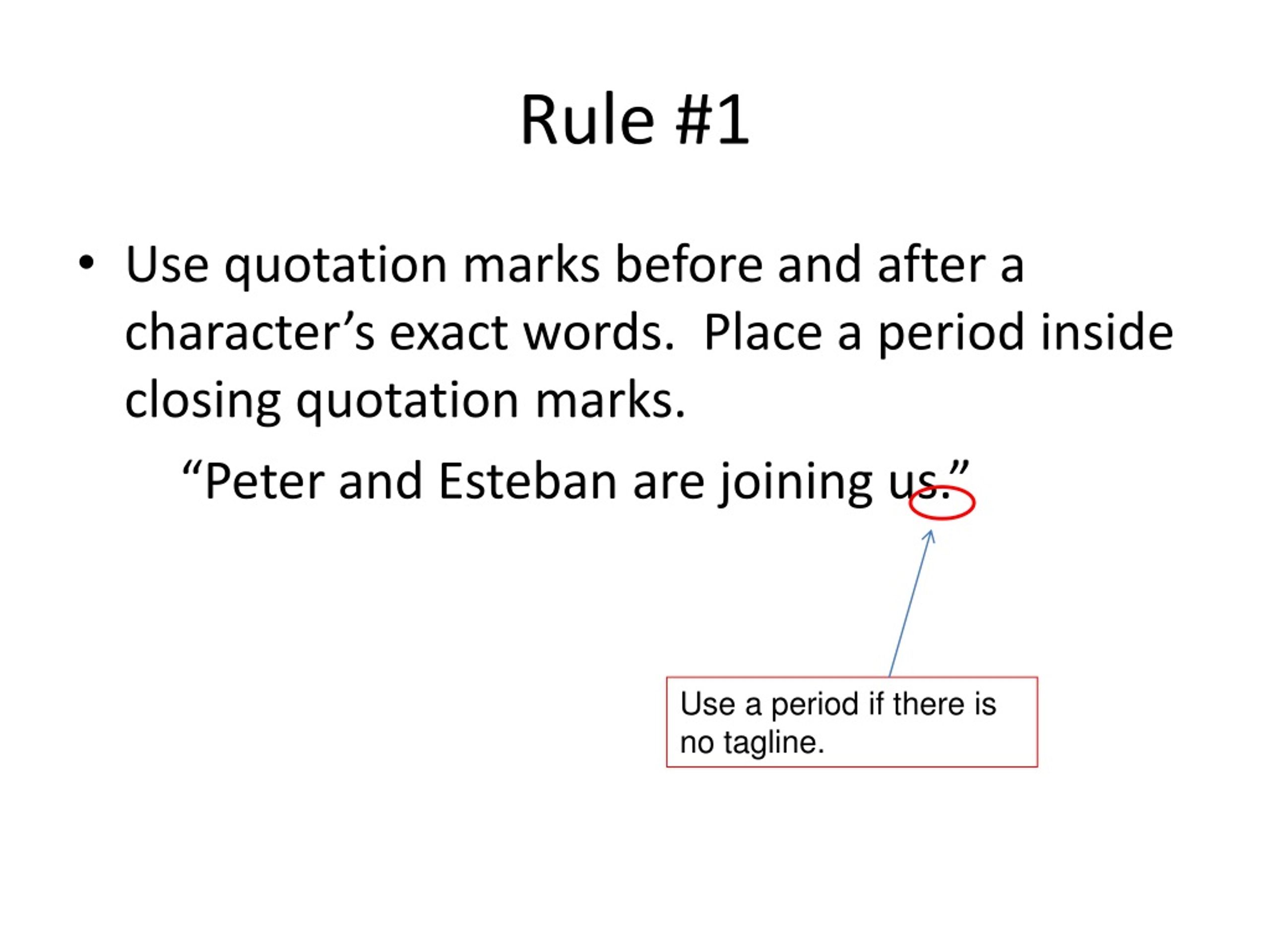 PPT Rules For Punctuating Dialogue PowerPoint Presentation Free PPT Rules For Punctuating Dialogue PowerPoint Presentation Free