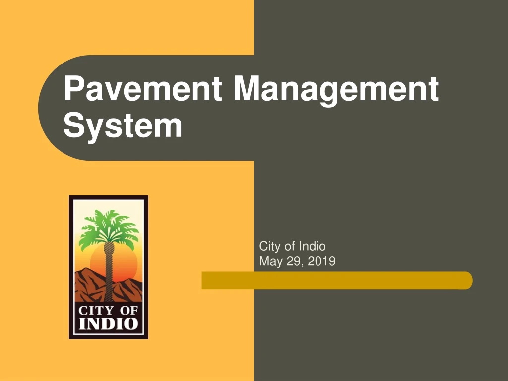 PPT - Pavement Management System PowerPoint Presentation, free download ...