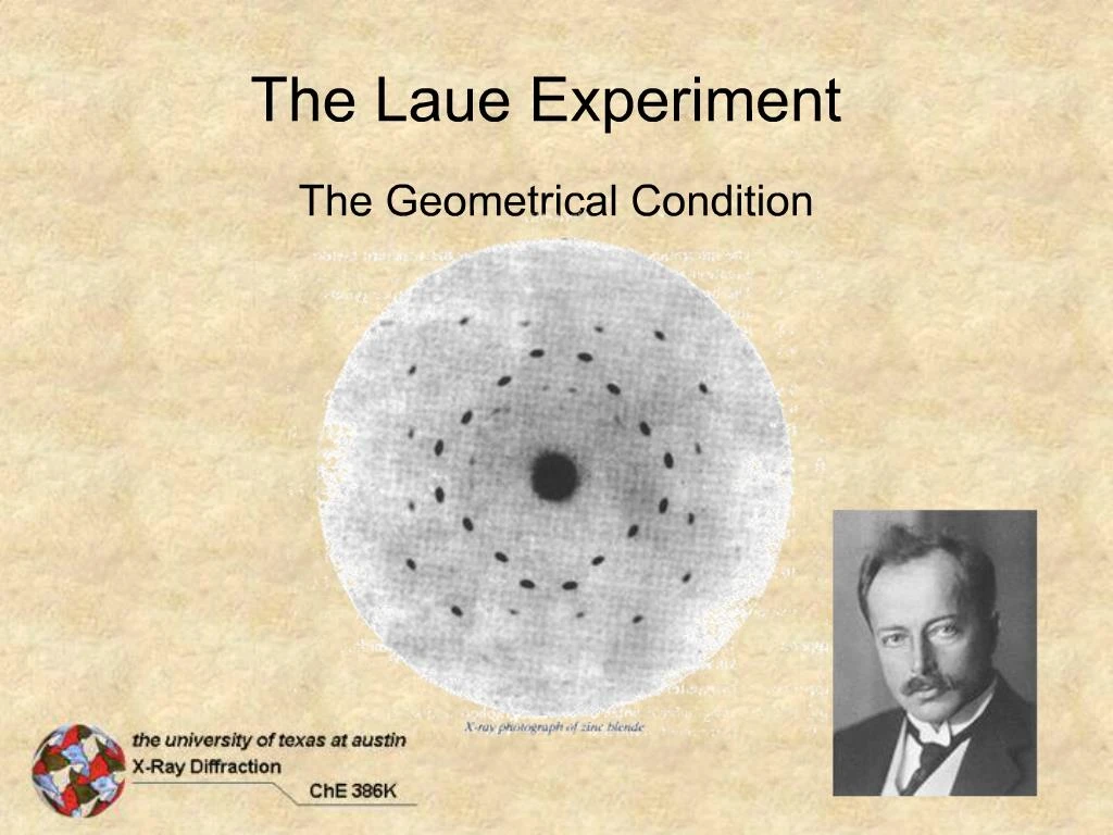 PPT - The Laue Experiment PowerPoint Presentation, free download - ID ...
