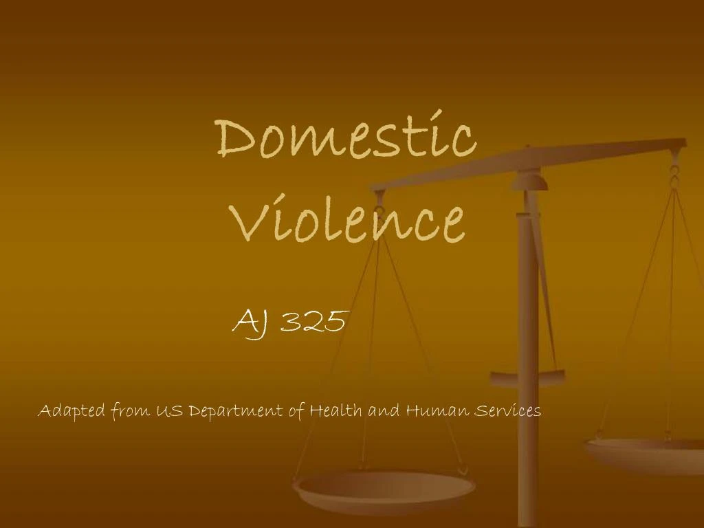 PPT - Domestic Violence PowerPoint Presentation, free download - ID:255859