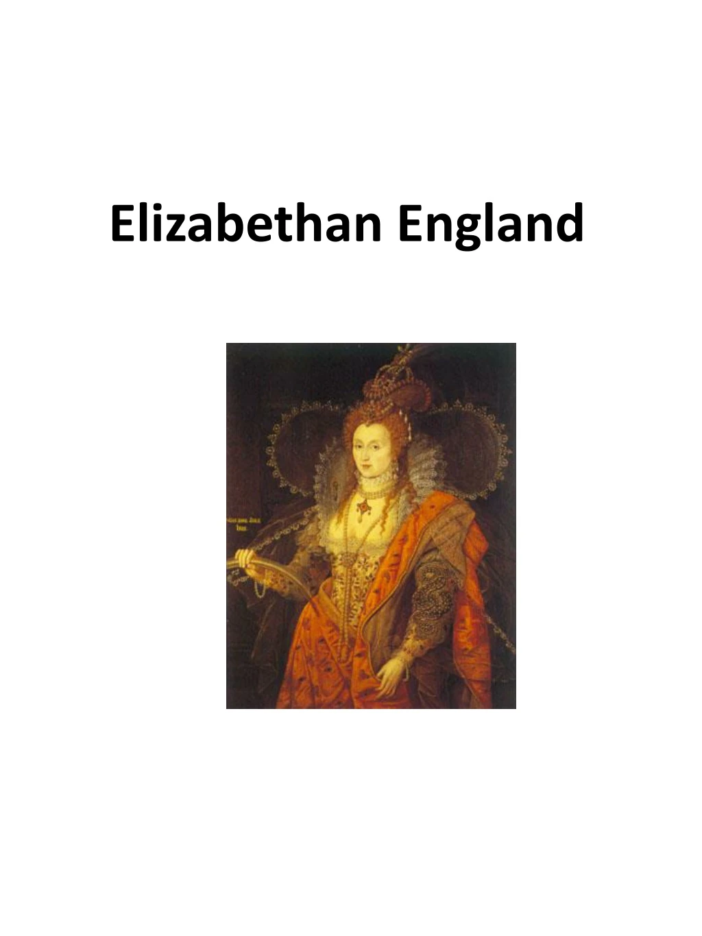 PPT - Elizabethan England PowerPoint Presentation, free download - ID ...