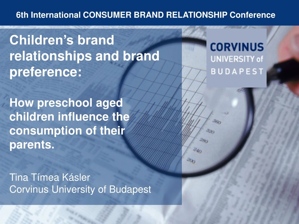 PPT - 6th International CONSUMER BRAND RELATIONSHIP Conference ...
