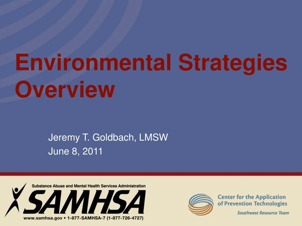 PPT - Environmental Strategies Overview PowerPoint Presentation, free ...