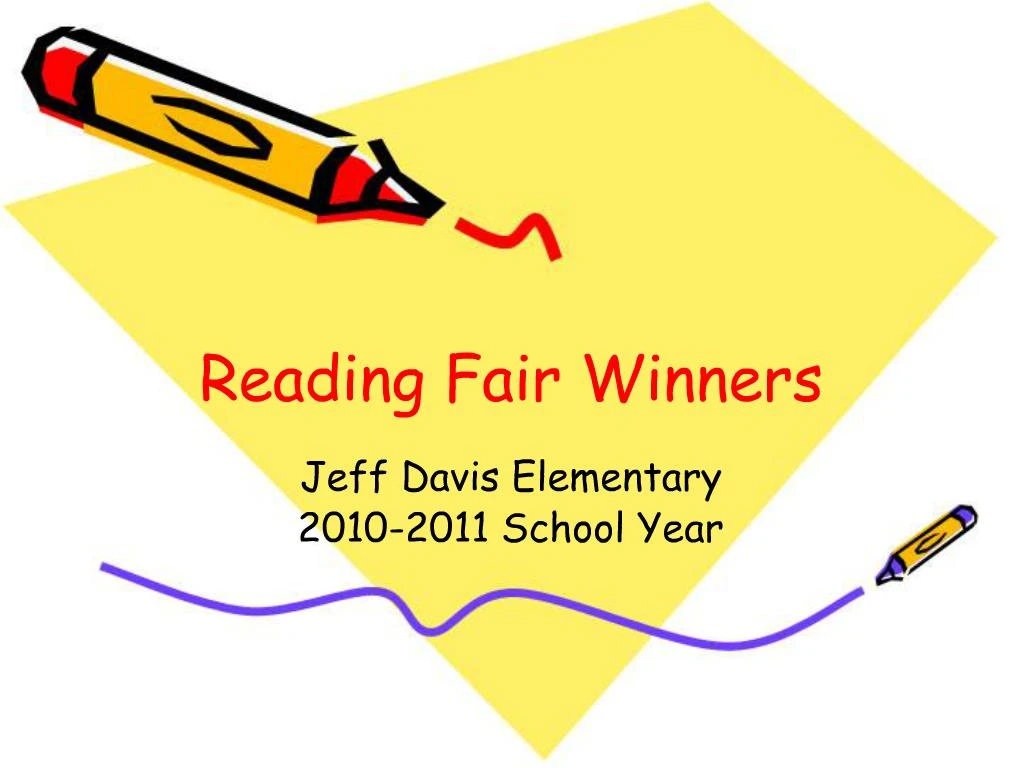 PPT - Reading Fair Winners PowerPoint Presentation, free download - ID ...
