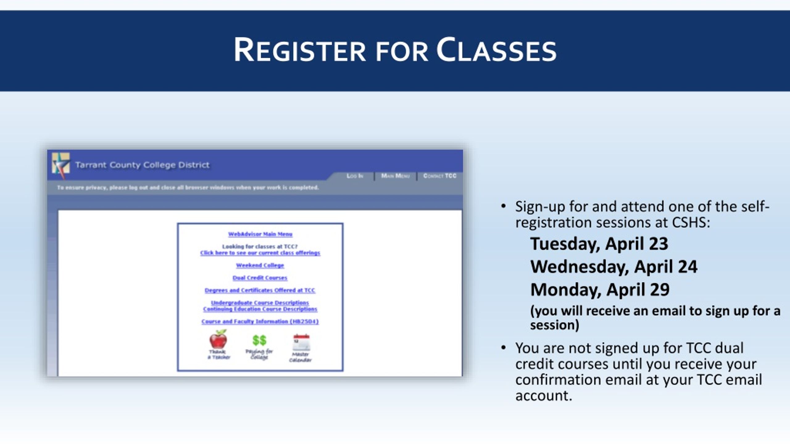 PPT - Tarrant County College Dual Credit Program PowerPoint Presentation - ID:290131