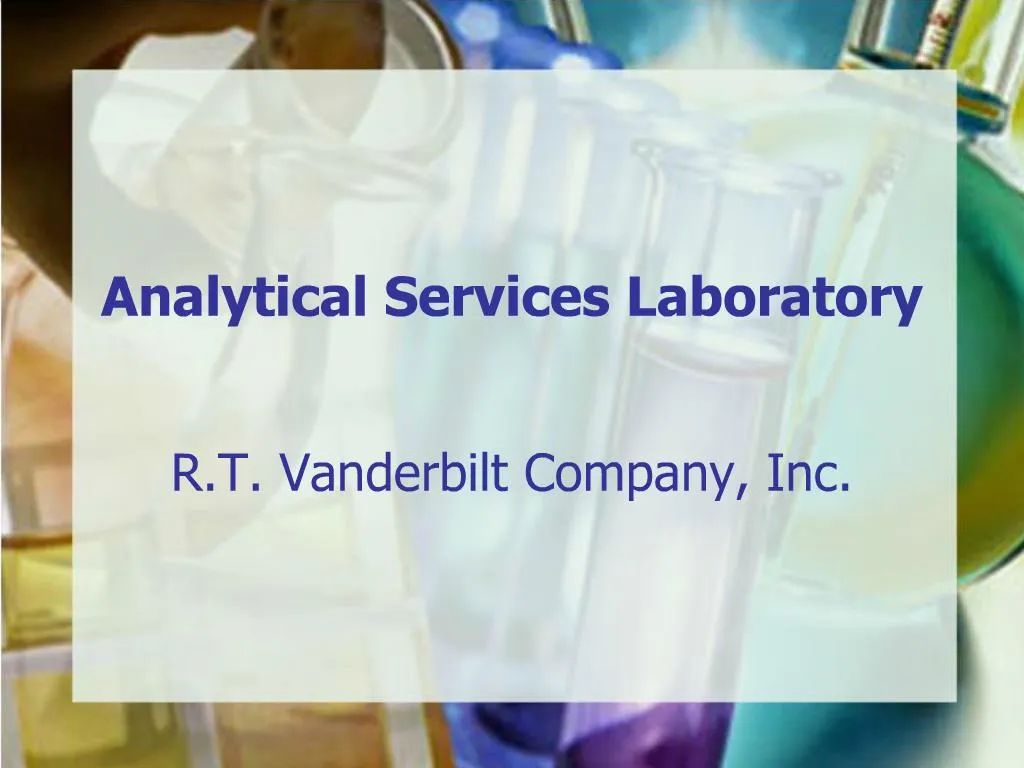 PPT - Analytical Services Laboratory PowerPoint Presentation, free ...